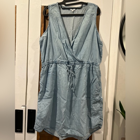 Time and Tru | Dresses | Time And Tru Light Blue Midi Dress | Poshmark
